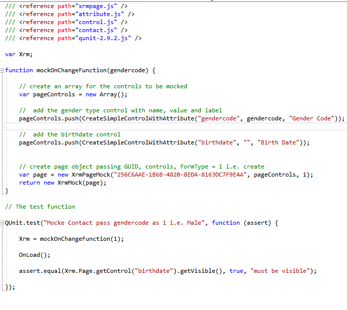 Step-by-step Guide to Unit Testing JavaScript in Microsoft Dynamics 365 Step-by-step Guide to Unit Testing JavaScript in Microsoft Dynamics 365